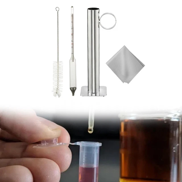 SYRUP TESTING SET with Brush Gardening Accessory Easy to Use Practical ...