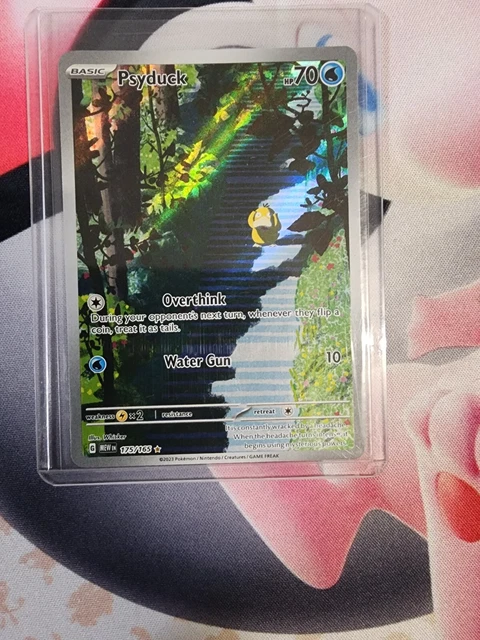 POKÉMON TCG PSYDUCK Scarlet & Violet-151 175/165 Holo Illustration Rare $10.00 - PicClick AU