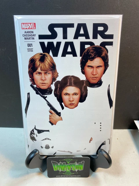 STAR WARS #1 Comicxposure Negative Space John Tyler Variant Marvel ...
