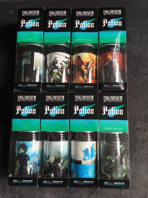 COLLECTION 8 POTION FINAL FANTASY VII 7 10TH Anniversary Neuves EUR 608 ...