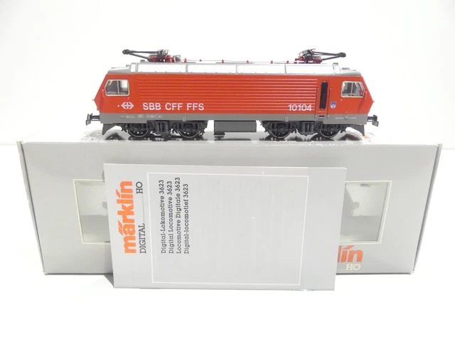 MÄRKLIN H0 3623 E-Lok Re 4/4 10104 der SBB CFF FFS Analog in OVP V2390 EUR 59,99 - PicClick DE