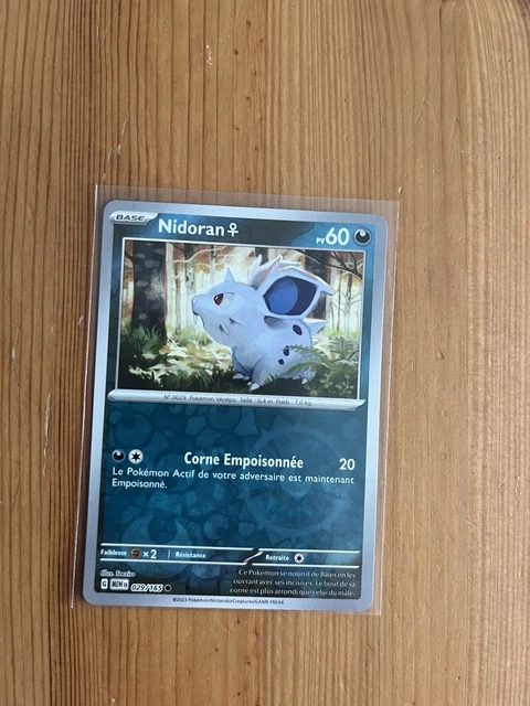 NIDORAN REVERSE - Pokémon 029/165 Ev3.5 Ecarlate Et Violet Mew 151 Neuf ...