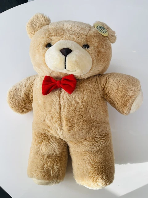 VINTAGE GERBER BABY TLC Tender Loving Care Teddy Bear Brown Soft Plush ...