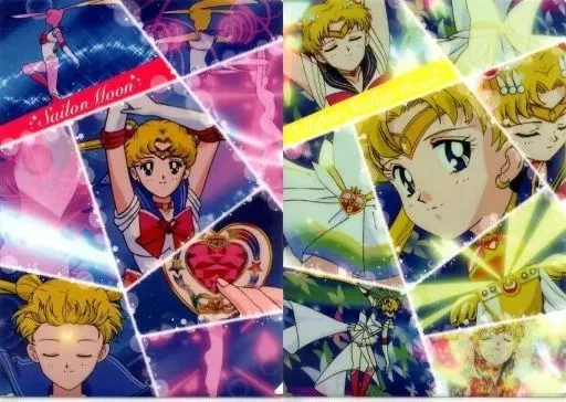 CLEAR FILE SAILOR Moon/Sailor Moon A4 Set Warrior Transformation Collection Ichi EUR 56,45 ...