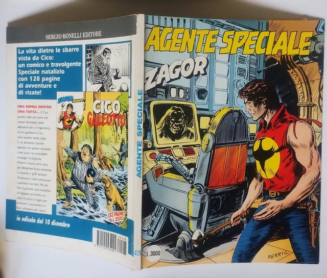 ZAGOR ZENITH _ sul dorso n. 428 Agente speciale - vedi note EUR 3,99 ...