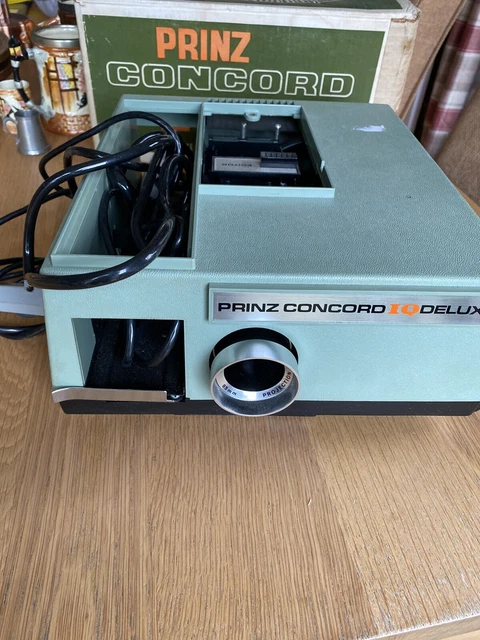PRINZ CONCORD IQ Delux Slide Projector with Remote Control £20.00 ...