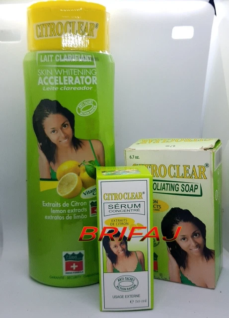 CITROCLEAR WITH VITAMIN C Lotion 500Ml (Large Bottle)+ Soap + Serum ...