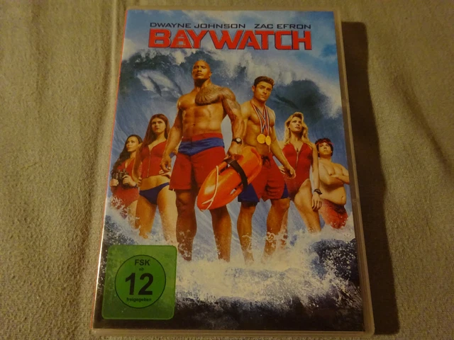 BAYWATCH DVD - Dwayne Johnson und Zac Efron - Spaß, Abenteuer, Musik ...
