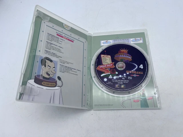 FUTURAMA VOLUME 4 Disc 4 2004 DVD TV Series $12.99 - PicClick AU