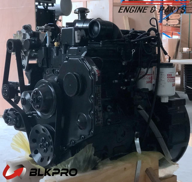 NEW EXTENDED COMPLETE Long block OEM DCEC Cummins Engine 3.9L B3.9 4B ...
