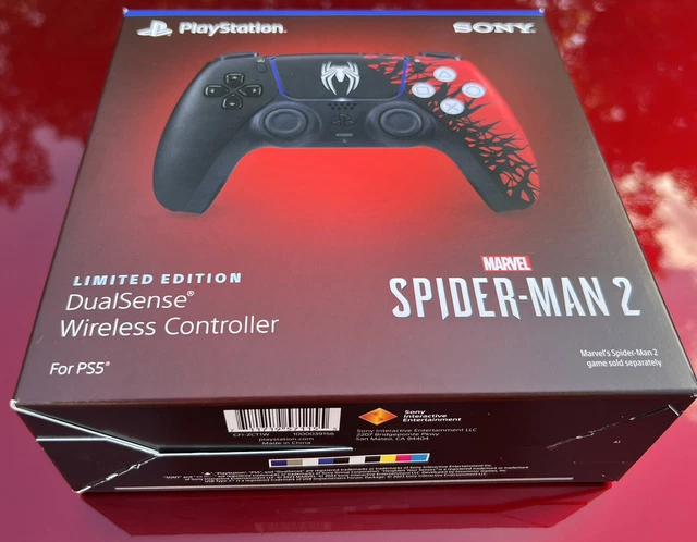 SPIDER MAN 2 Limited Edition Dualsense Sony PS5 Wireless Controller ...