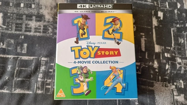 TOY STORY COMPLETE movie collection 4k ultra HD blu ray Disney Pixar ...