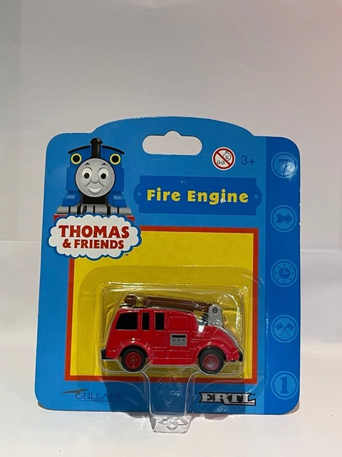 ERTL THOMAS AND Friends 2001 Fire engine Rare Boxed/carded £10.00 ...