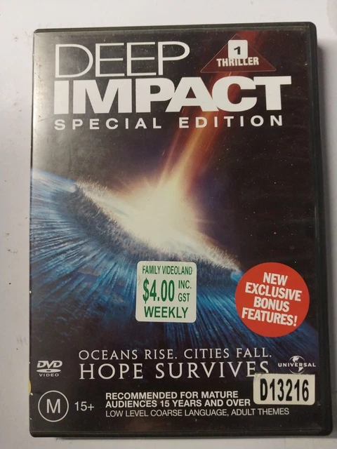 DEEP IMPACT SPECIAL Edition Robert Duvall Elijah Wood DVD R4 Mint Disc ...