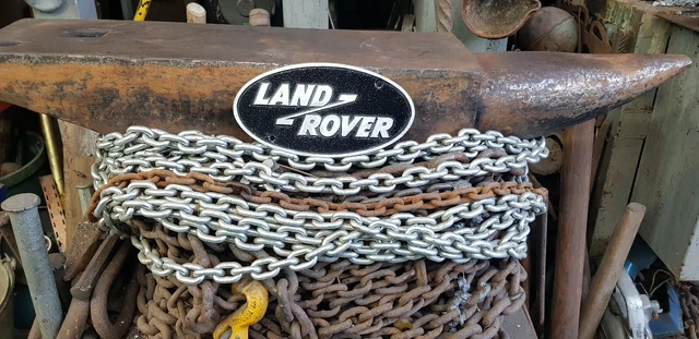 CAST OEM OVAL Badge for Land Rover Series Defender £18.40 - PicClick UK