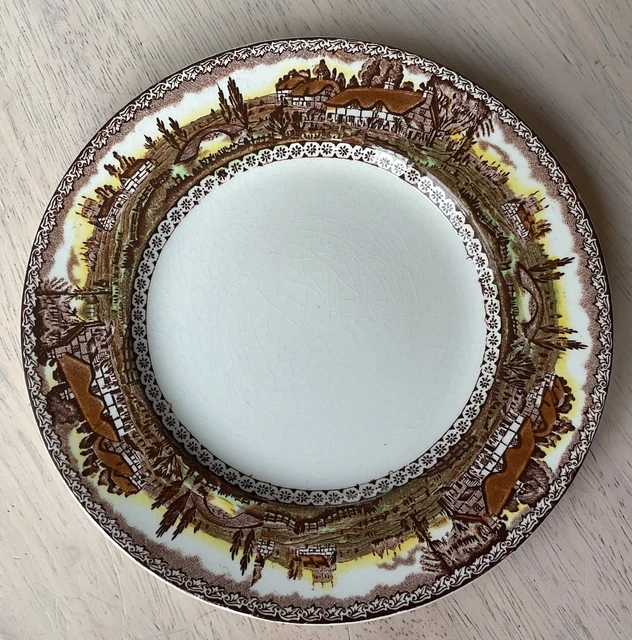 LOVELY 1930S VINTAGE Empire “Devon”18cm Plate.Made In England.English ...