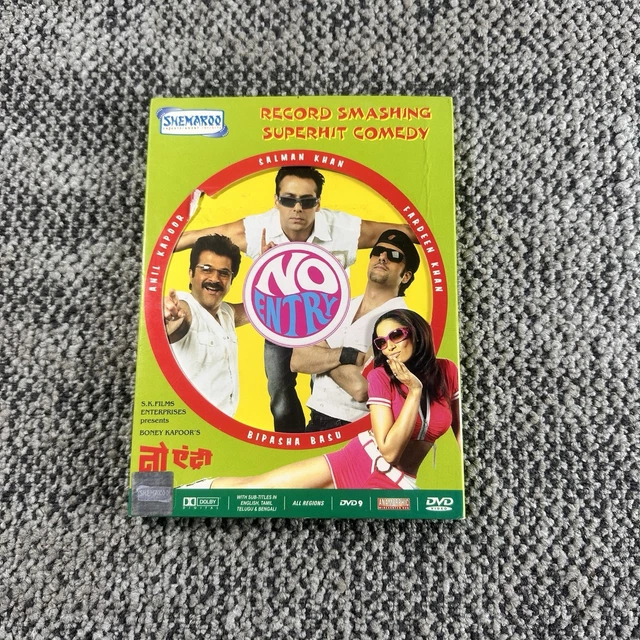 NO ENTRY (DVD) Bollywood - (Shemaroo Video) Salman Khan Ability Kapoor ...