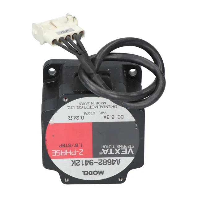 VEXTA A4682-9412K ORIENTAL Motor Dc 6.3A 2Phase 1.8/Step Used UMP EUR 168,17 - PicClick DE