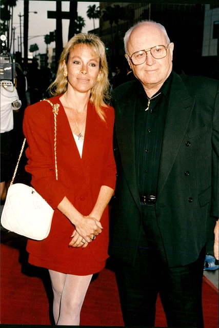 AMERICAN ACTOR ROD Steiger with his wife Paula... - Vintage Photograph ...