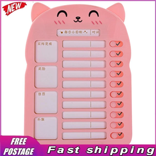 DAILY ROUTINE CHART Detachable Daily Task Planning Board Manage Kids ...