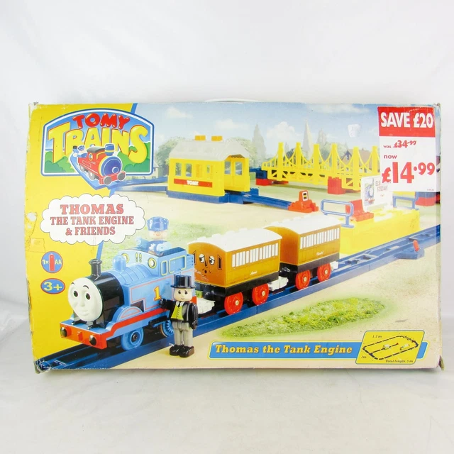 THOMAS THE TANK Engine Trackmaster Tomy Vintage Set 1996 Motorised ...