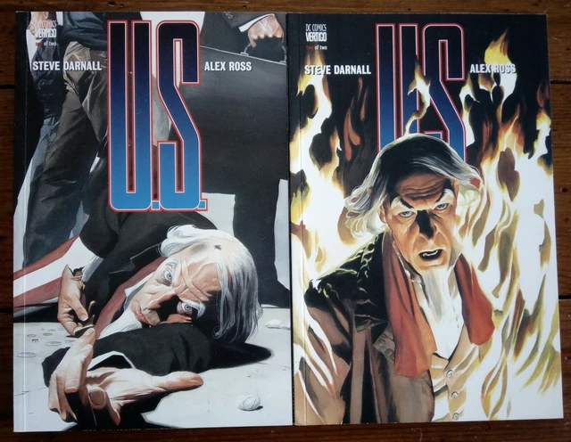 ÉTATS-UNIS 1-2, ALEX ROSS, STEVE DARNALL, FORMAT PRESTIGE, DC COMICS ...