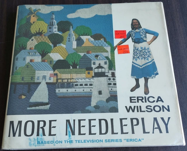 MORE NEEDLEPLAY, ERICA Wilson, pub 1979 Charles Scribner's Sons ...