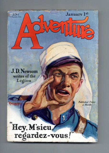 ADVENTURE PULP/MAGAZINE VOL. 73 #2 GD 1930 £9.72 - PicClick UK