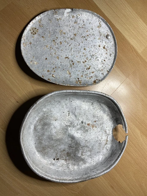 US WWII ORIGINAL Mess Tin Lid WW2 Artefact Dug 1944 Market Garden 82nd ...