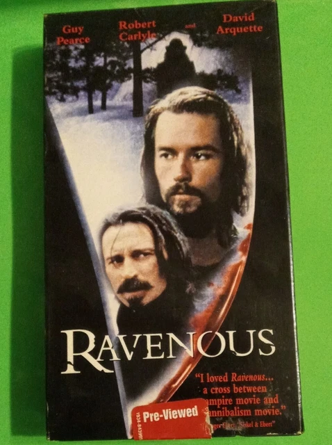 RAVENOUS VHS HORROR Blockbuster Rental VHS Vintage VHS Thriller David ...
