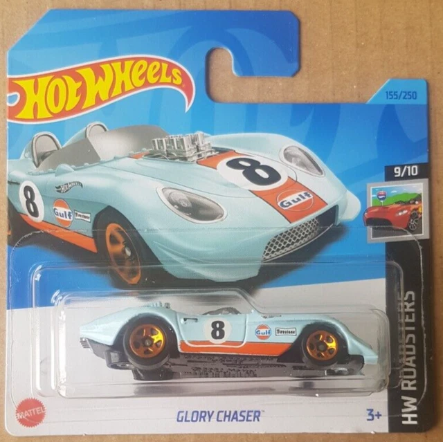 2023 HOT WHEELS short card HW ROADSTERS GLORY CHASER GULF £4.99 ...