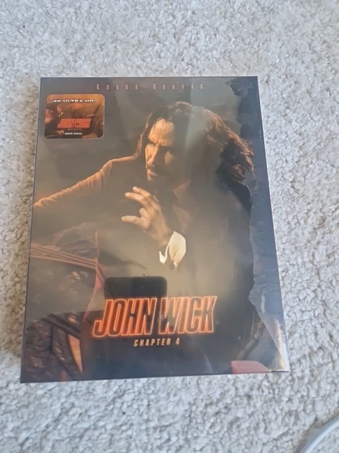 JOHN WICK Chapter 4 4K Full Slip SteelBook 4k [2023] Nova Media ...