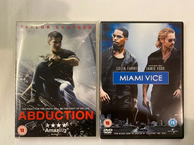 ABDUCTION DVD MIAMI Vice DVD Bundle Taylor Lautner R2 EUR 4,65 ...