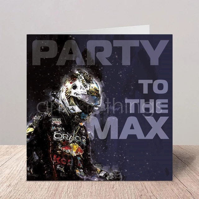 MAX VERSTAPPEN FORMULA 1 | F1 | Red Bull Racing | Greetings / Birthday ...
