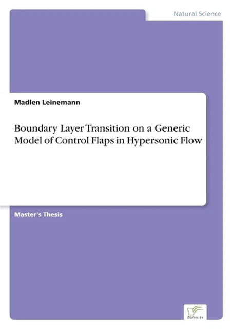BOUNDARY LAYER TRANSITION on a Generic Model of Control Flaps in ...