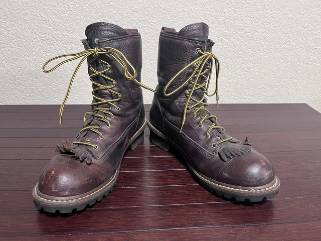 GEORGIA BOOT &G7113 Georgia Logger" Waterproof Brown Leather Boots, Men ...