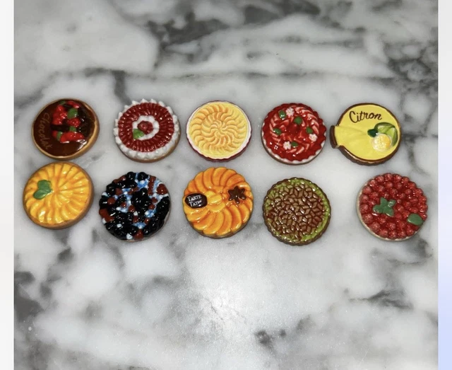 NOUVEAUTÉ 2025 Série complète de 10 Fèves Les Tartes Du Dimanche EUR 16 ...