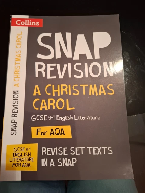 SNAP REVISION AQA - A Christmas Carol. GCSE £2.77 - PicClick UK