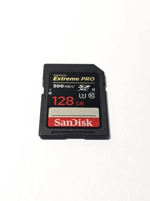 SANDISK EXTREME PRO 128GB SDXC Class10 V90 U3 SD Memory Card Speed Up To 300MB/s £99.99 ...