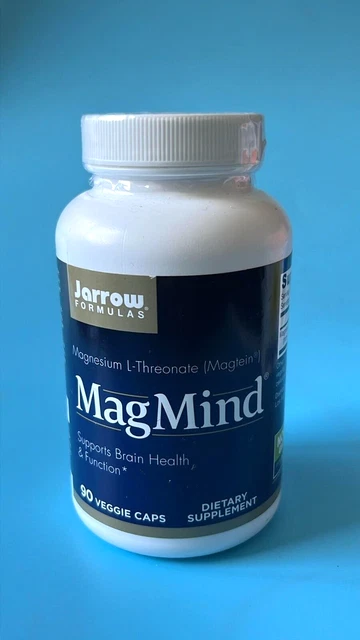JARROW FORMULAS, MAGMIND, Magnesium-L-Threonate, 90 Veggie Capsules £17 ...