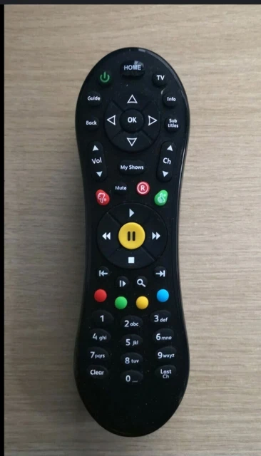 VIRGIN REMOTE V6 Tivo Remote - New Model £8.99 - PicClick UK