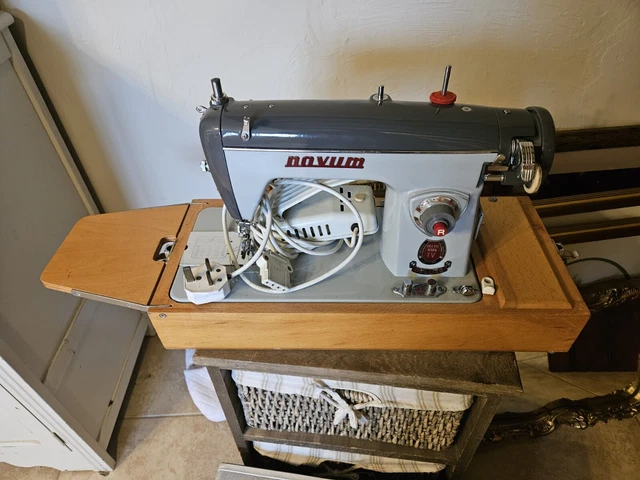VINTAGE NOVUM DELUXE sewing machine £45.00 - PicClick UK