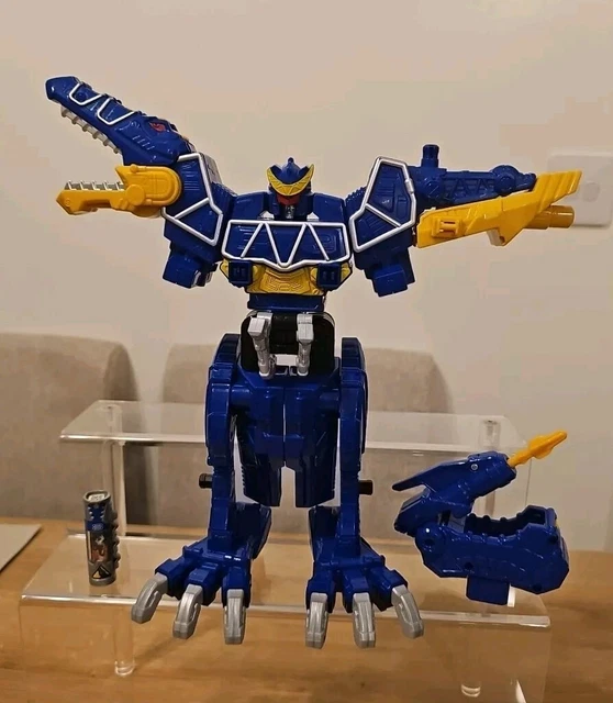 POWER RANGERS DX Dino Charge Spinosaurus Megazord + 00 Charger 100% ...