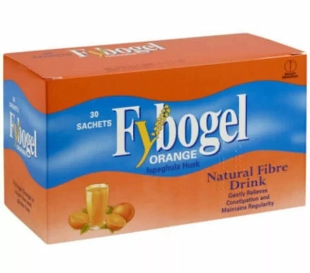 FYBOGEL ORANGE 🍊 30 x Sachets Ispaghula Husk FREE DELIVERY £9.70 ...
