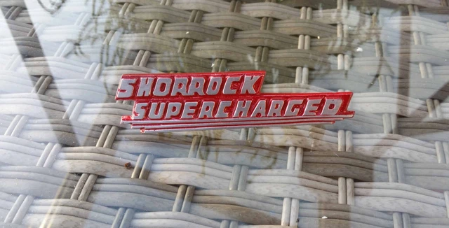 OID SCHOOL DESIGN Shorrock Supercharged Cast Aluminium Badge Painted £ ...