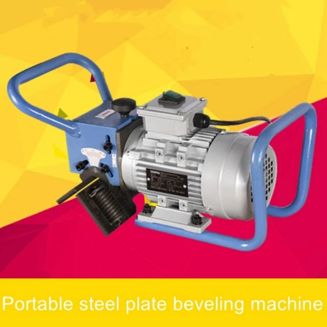 STEEL PLATE BEVELING Machine Angle Adjustable Beveling and Chamfering ...