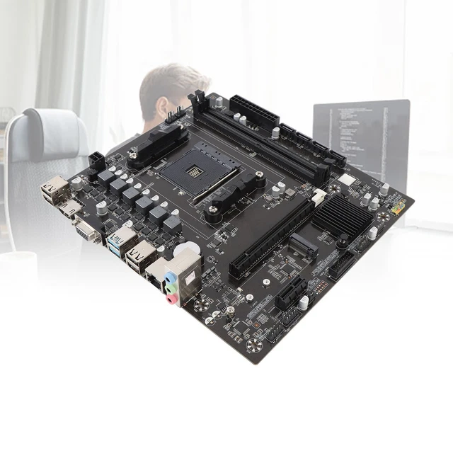 COMPUTER MOTHERBOARD M-ATX B450 Double Channels DDR4 Stable Power ...