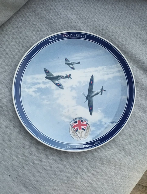WEDGEWOOD VE DAY 60th Anniversary Collection Plate £1.76 - PicClick UK