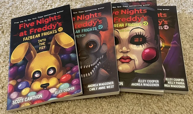 FIVE NIGHTS AT Freddy's Fazbear Frights Vols 1-4 libri FNAF EUR 33,63 ...