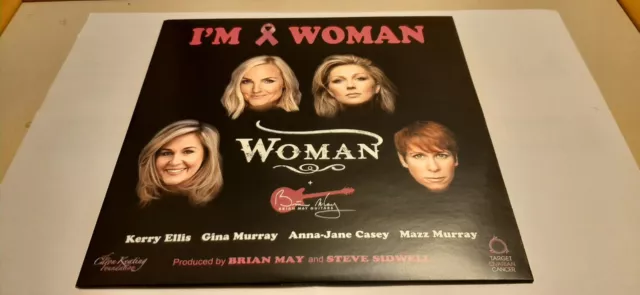 I'M A WOMAN Brian May & Woman Ellis Murray Casey 7"180 g vinyle single ...